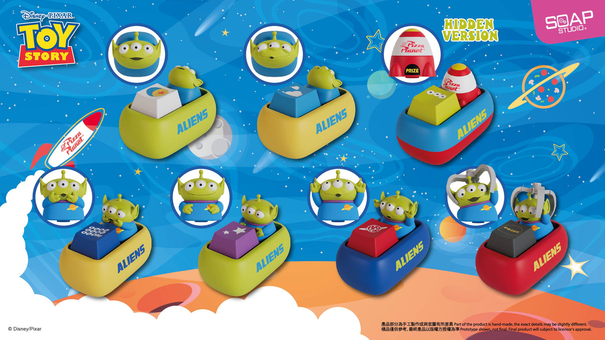 PX818 DISNEY · PIXAR Aliens Keycaps – Soap Studio